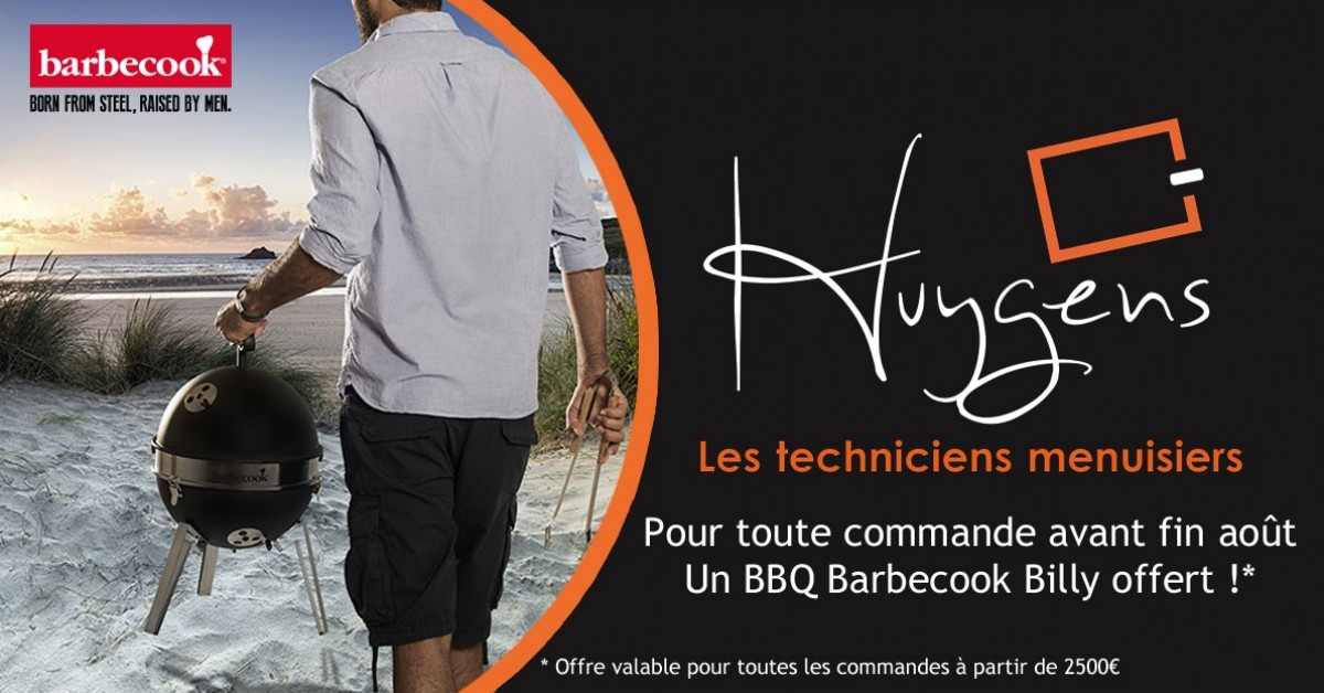 Pour toute commande avant fin août, un BBQ Barbecook Billy offert ! par…