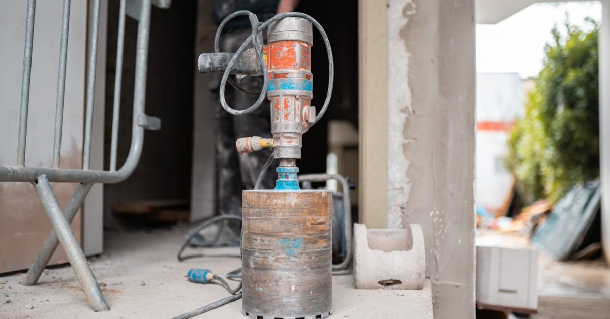 Percement béton ! par RVL SA