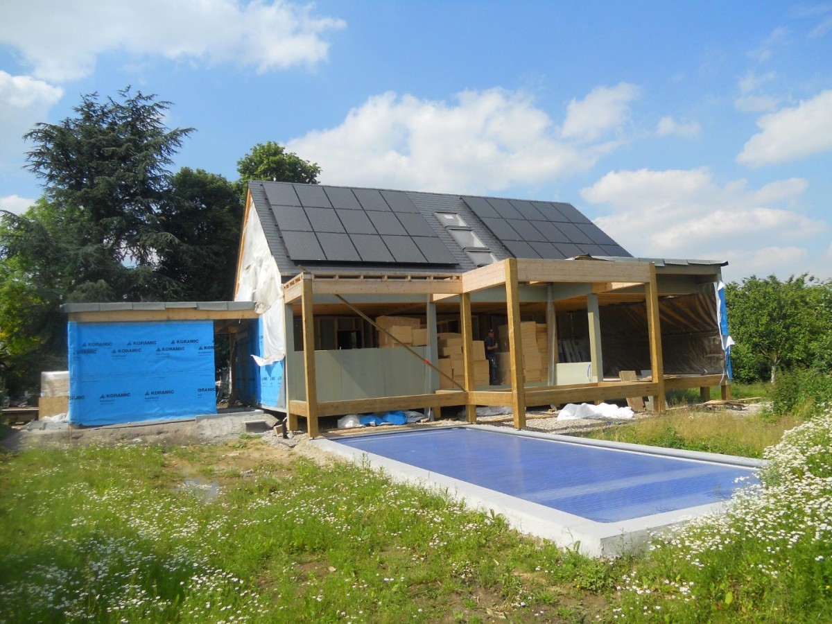 Réalisation d'une maison sur pilotis (Hainaut… à Tournai par Ingébois ...