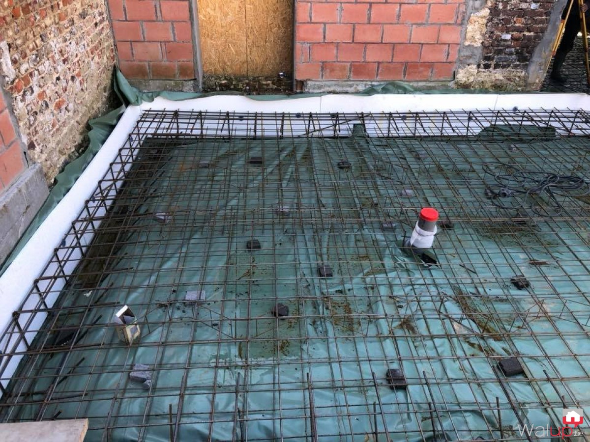 Terrassement, radier extension et dalle… à Estaimpuis par Filmotte Rémy